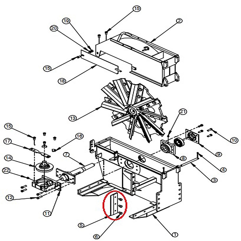 Contra Faca Colhedora JF C120 JF Máquinas 02043892 - Loja Novo Campo