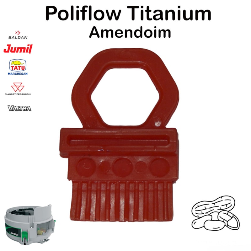 Poliflow Amendoim Titanium J.Assy 2010082 - Loja Novo Campo